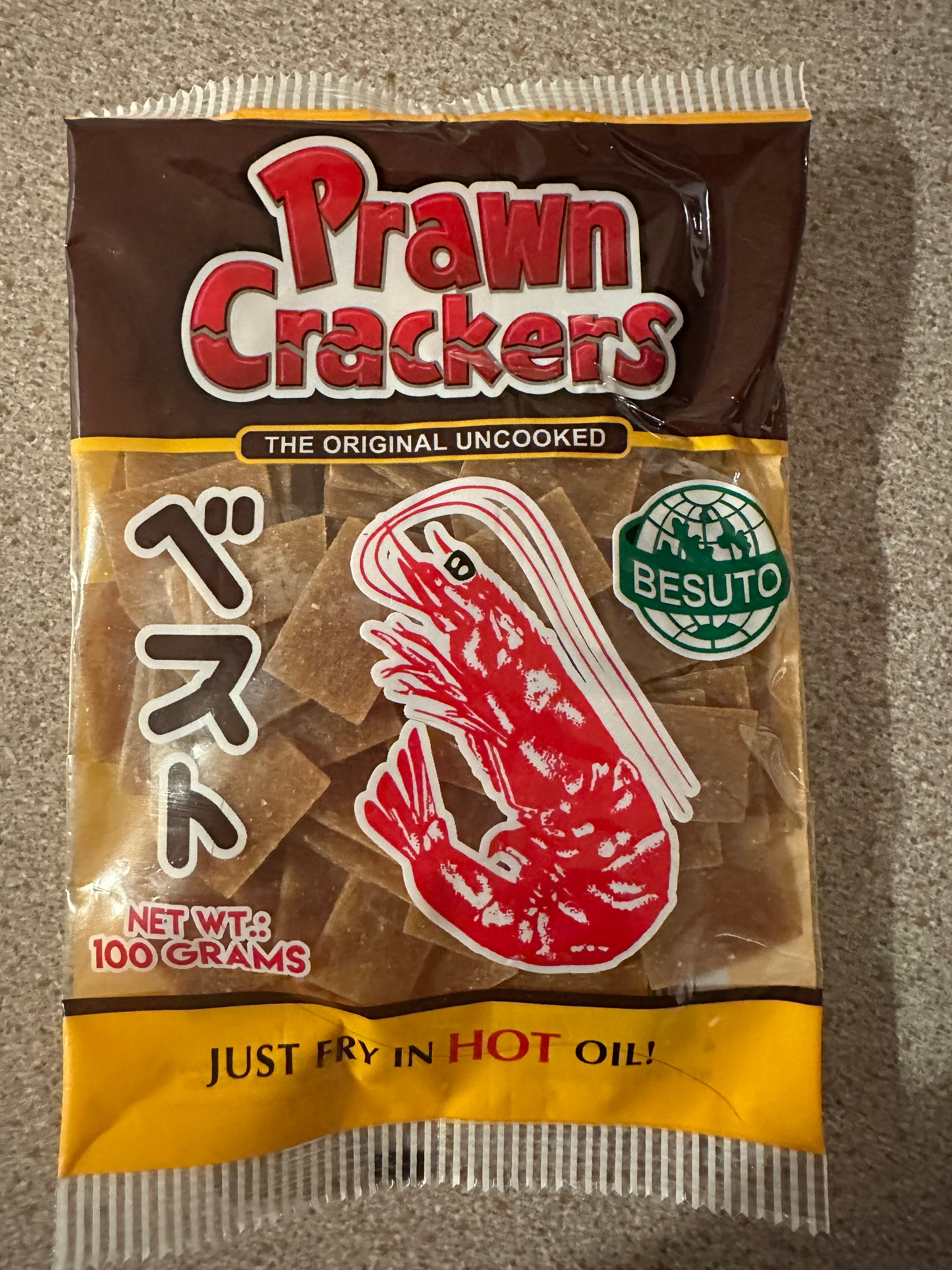 Besuto Prawn Crackers 100g – Carousel Store